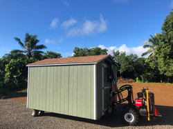Garden Island Sheds. Kauai, Hawaii. storage shed