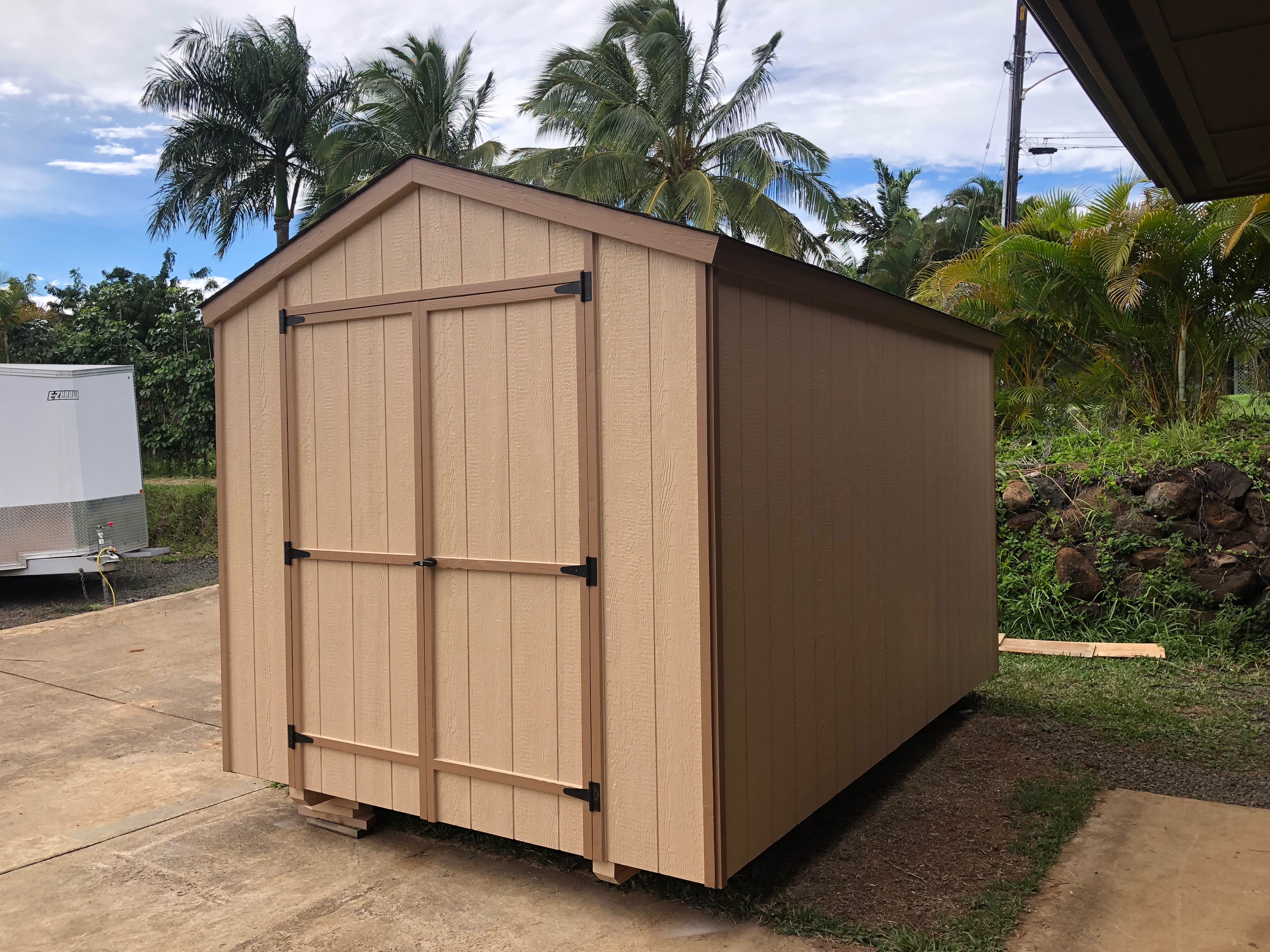 Garden Island Sheds. Kauai, Hawaii. storage shed