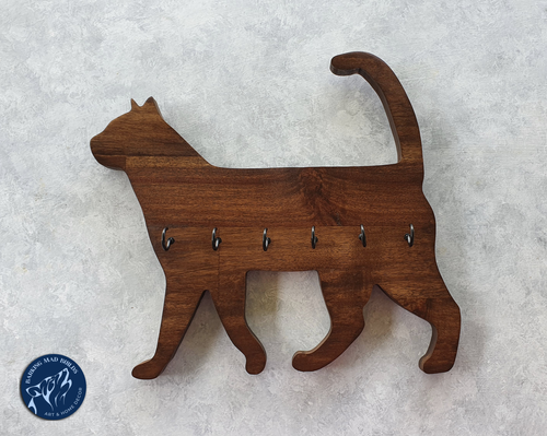 Cat shaped Key Rack | Barking Mad Builds