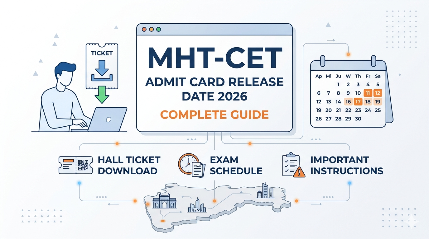 MHT-CET Admit Card Release Date 2026: Complete Guide to Hall Ticket ...