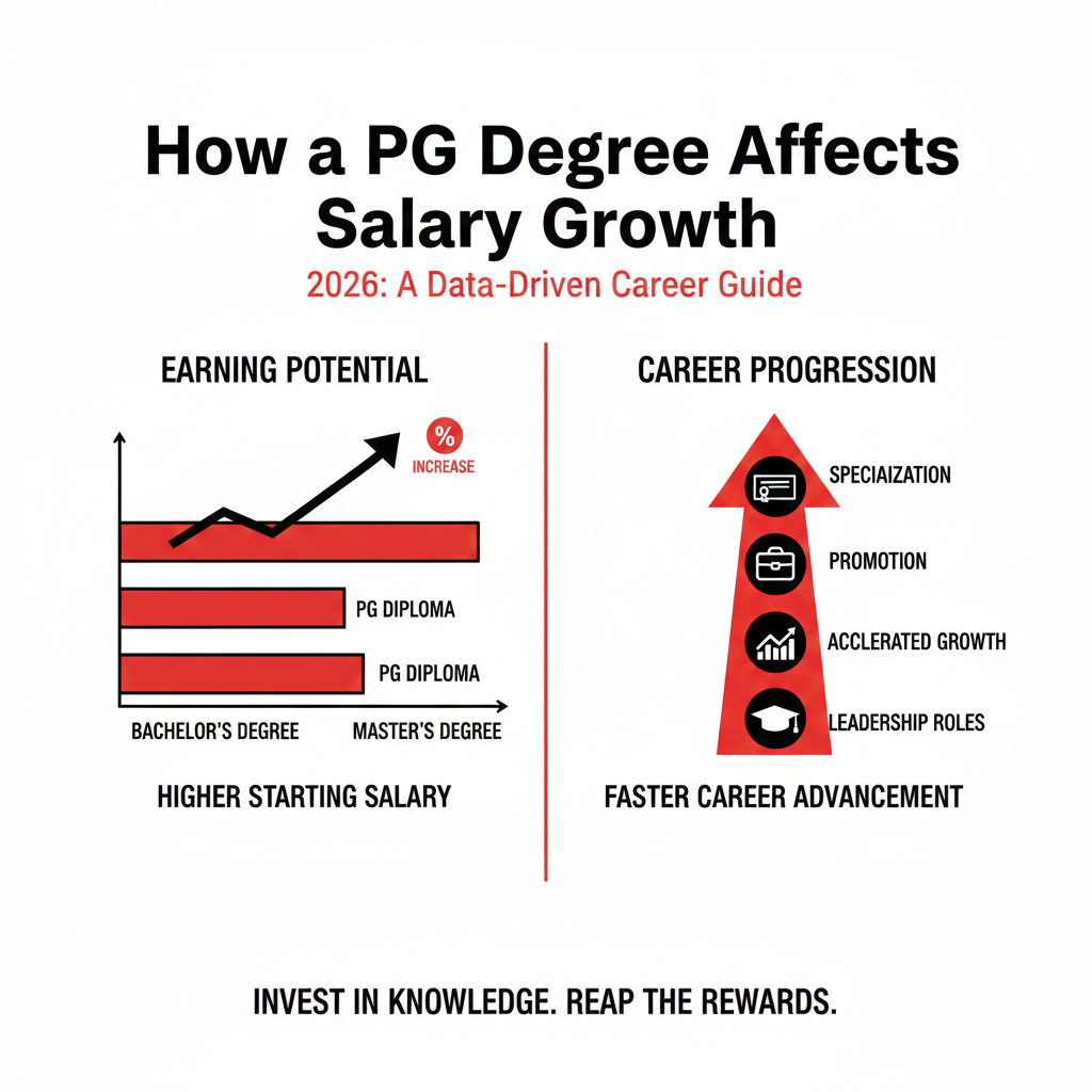 How a PG Degree Affects Salary Growth in 2026: A Data-Driven Career Guide