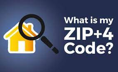 4 Digit Zip Code Extension
