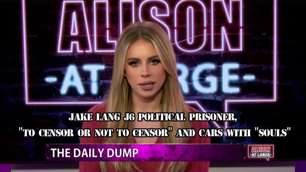 Jake Lang J6 Political Prisoner To Censor Or Not To Censor And Cars