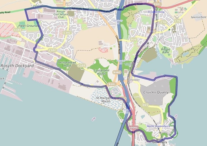 Rosyth to Inverkeithing | Walks