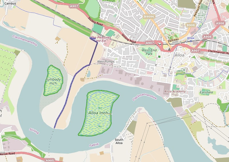 alloa swing bridge | Walks