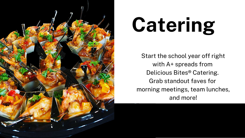 Delicious Bites | Local Catering & Fresh Baked Goods