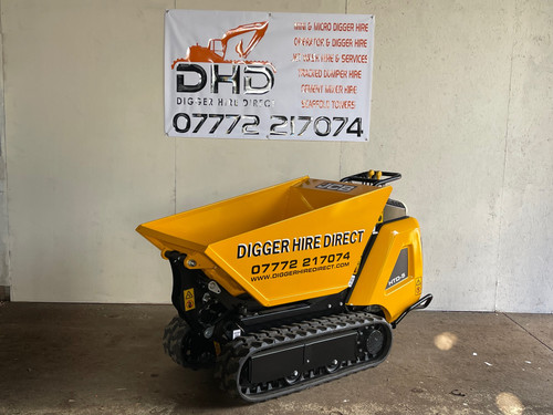 JCB High Tip Tracked Dumper | Digger Hire Direct
