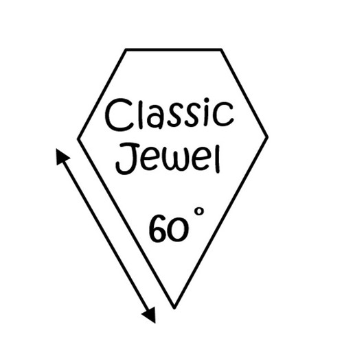 Classic Jewel (1.75") | LittleShopofFabrics