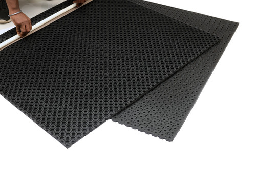 Octagon Rubber Mat | Anti-Slip Matting for Wet Areas