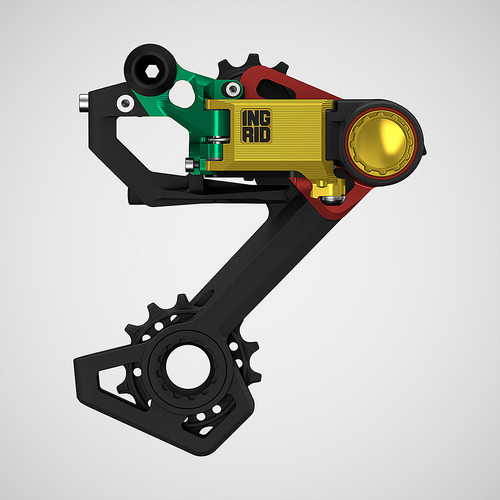 INGRID Rear Derailleur RD1-LE RASTA #57/81 | eightyonespices