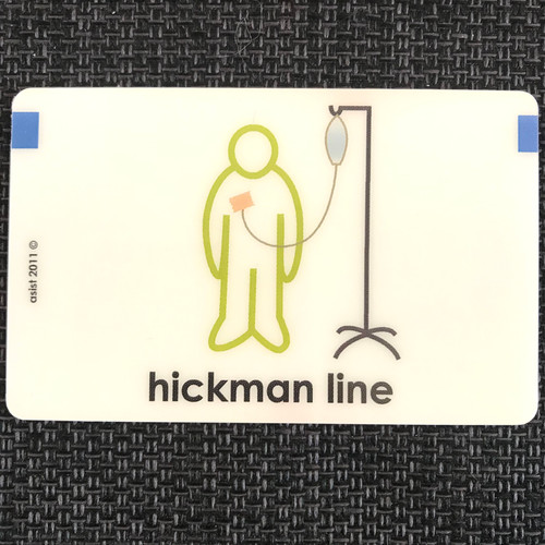 Hickman Line Flash Card | ASIST