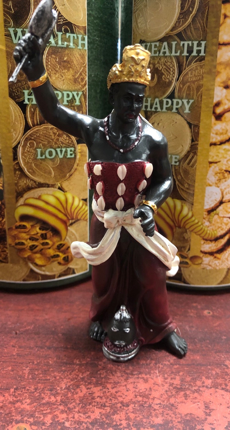 5” Chango Statue | milokanbotanica