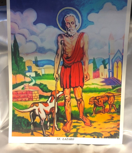 St. Lazarus - Papa Legba - Babaluaye 8x10 Picture | milokanbotanica