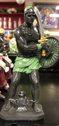 5” Ogun Statue | milokanbotanica