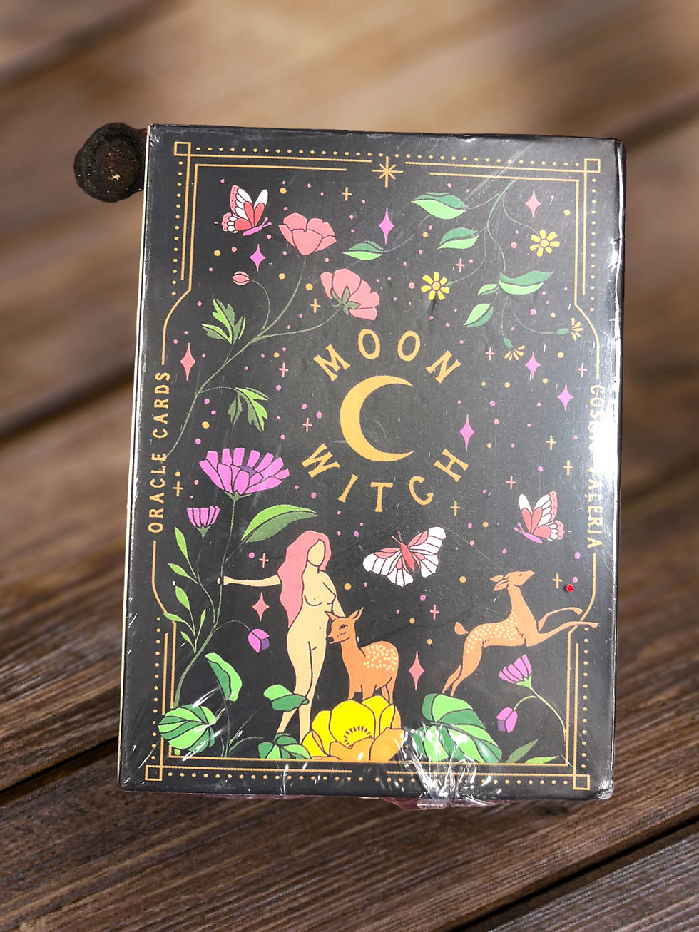 Moon Witch Oracle Cards | milokanbotanica