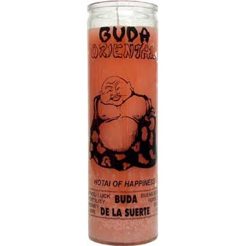 BUDA ORIENTAL - 7 DAY GLASS CANDLE | milokanbotanica