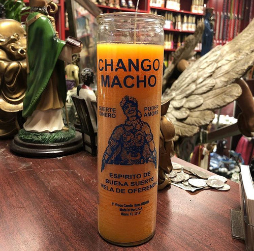 7- Day Chango Macho Candle | milokanbotanica
