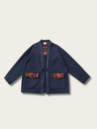 Heritage Haori Japanese Work Jacket | RueMood