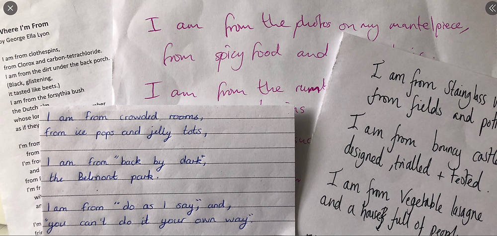 A Poetry Writing Task that Celebrates Identity through the Everyday: A ...