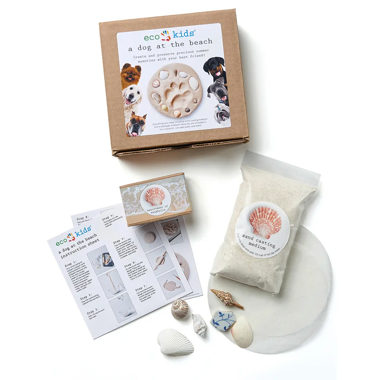 "A Dog At The Beach" Sand Casting Kit | OPS