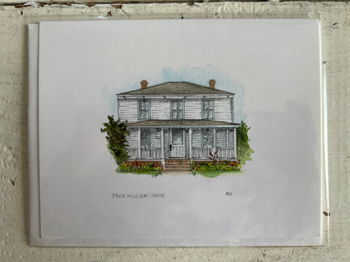 David Williams House Notecard | OPS