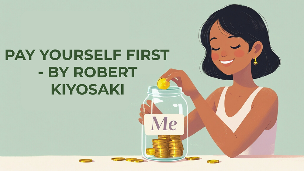 The 'Pay Yourself First' Concept by Robert Kiyosaki