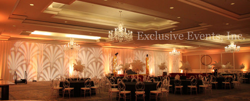 Ritz Carlton Art Deco Lighting | Exclusive Events Inc