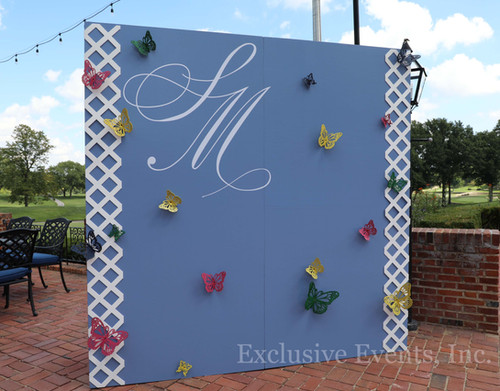 Butterfly Photo Op Wall | Exclusive Events Inc