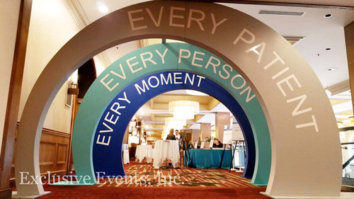 Corporate Arch Entrance | Exclusive Events Inc