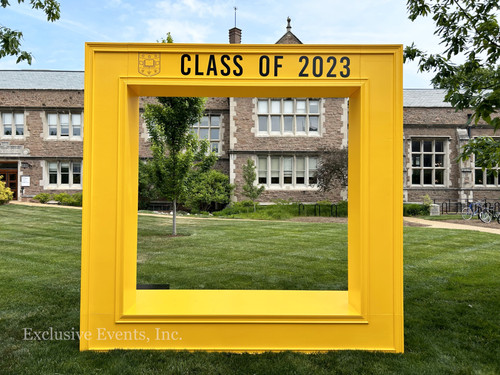 College Photo Op and Arch | Exclusive Events Inc