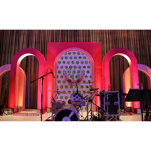 Customizable Arch Backdrop | Exclusive Events Inc