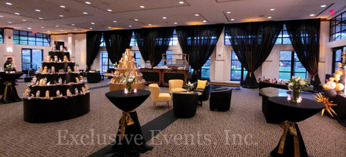 Black and Gold Event | Exclusive Events Inc
