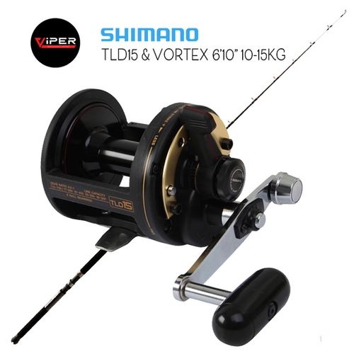 Shimano TLD 15 & Vortex 6'10" 10-15kg | viper_wholesale_ltd