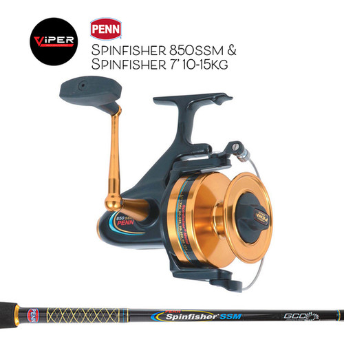 Penn Spinfisher 850SSM & Spinfisher 7' 10-15kg | viper_wholesale_ltd