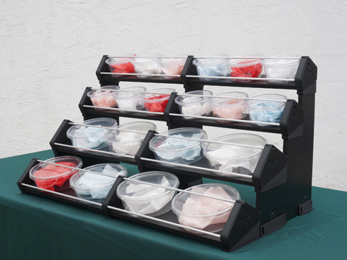 Elevated Display Rack - Assorted (Large x2, Small x2) | Marvel Morphs