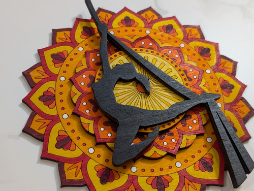 Aerial Mandala Wall Art - Foot Lock | Aerial Physique