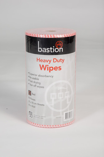 BASTION HEAVY DUTY CHUX 30X50cm RED ROLL | JRD Distributors