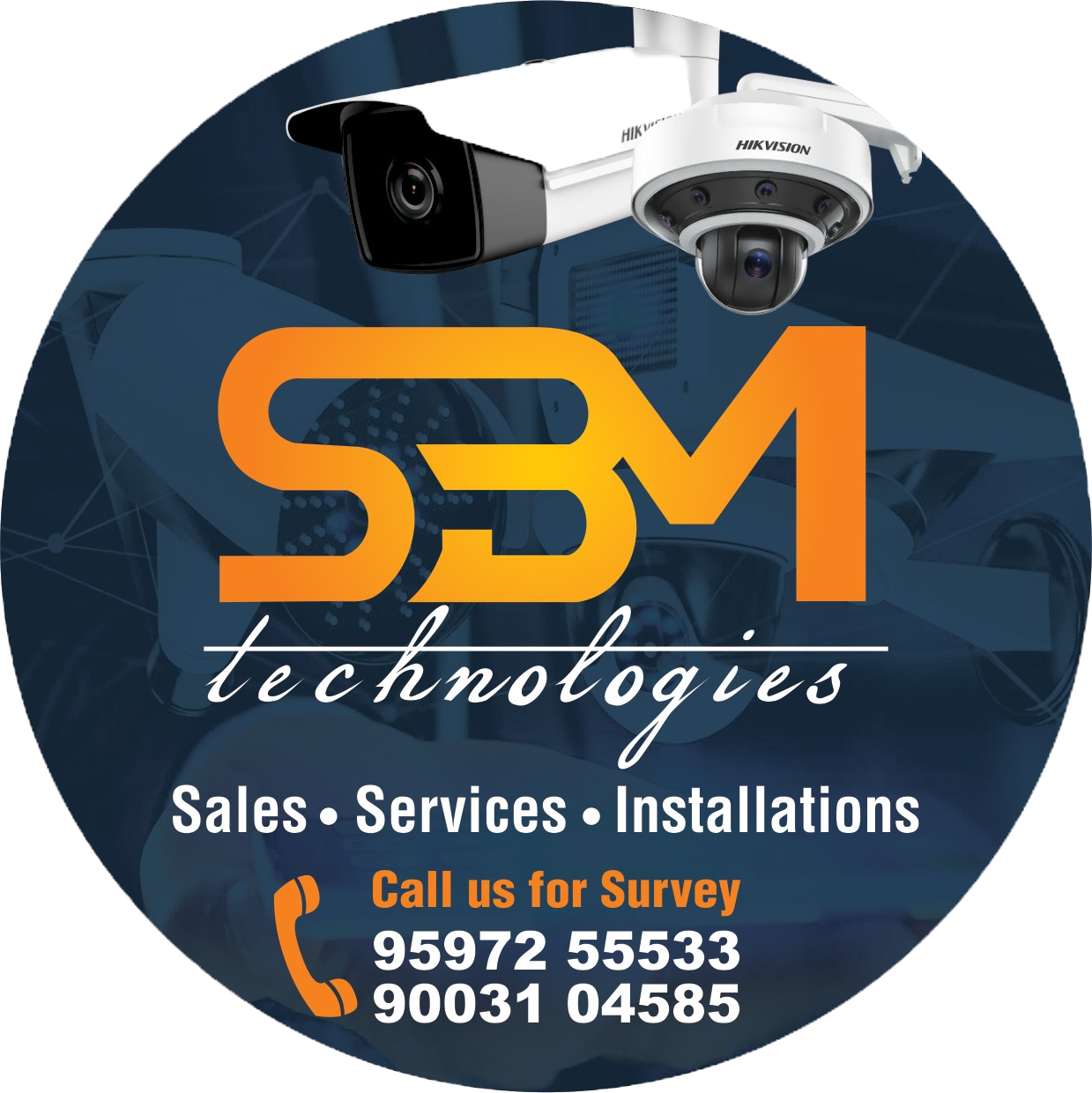 CCTV Camera Installation Cost in Chennai 2025 | SBM Technologies