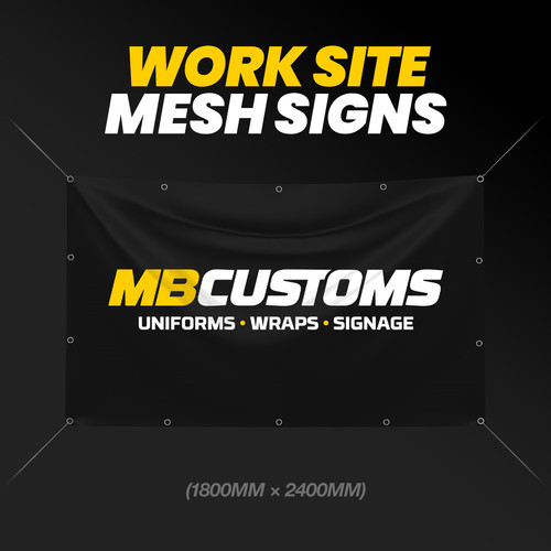 MESH SIGN (1800 x 2400) | MB Customs