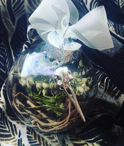 Bone Queen - Crone Goddess Spell Orb | starryeyedsupplies