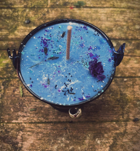 Temple of The Dark Cauldron of Cerridwen ★ Spell Cauldron Candle ...
