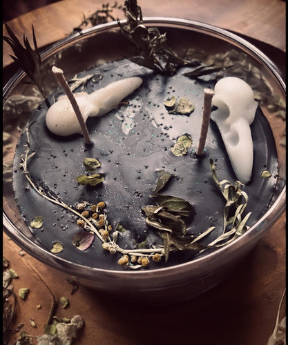 Shapeshifting Goddess ★ The Morrigan ★ Spell Candle | starryeyedsupplies