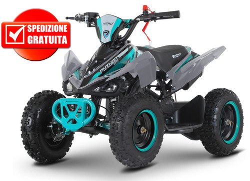 Mini Quad Kobra-M 50cc 2 tempi Cerchi da 6" 40Km/h | Eco Motors