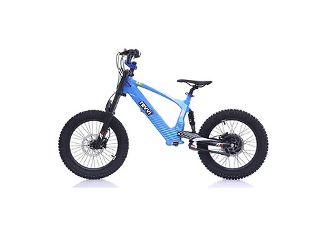 Revvi 18" Electric Bike - Blue | North East Twist &Go