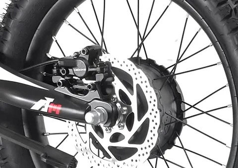 Revvi 18" Electric Bike - Red | North East Twist &Go