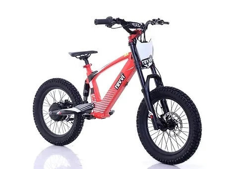 Revvi 18" Electric Bike - Red | North East Twist &Go