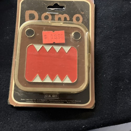 Domo Nation Animation Belt Buckle NHK Japan Japanese Mascot Square 1998 ...