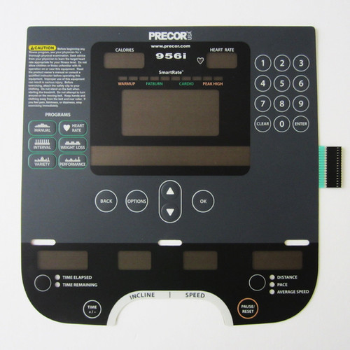 Overlay Keypad Precor Experience 956I | GRUPO FITNESS MEXICO