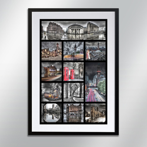 Manchester Montage, Wall Art, Cityscape | Craig Barker