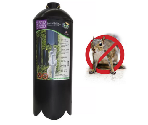Squirrel Baffle - Cylinder | Nature's Nest